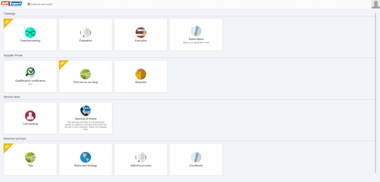 Clients and partners more connected through the external User Portal