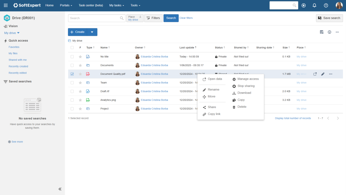 File management software: going beyond storing items - SoftExpert